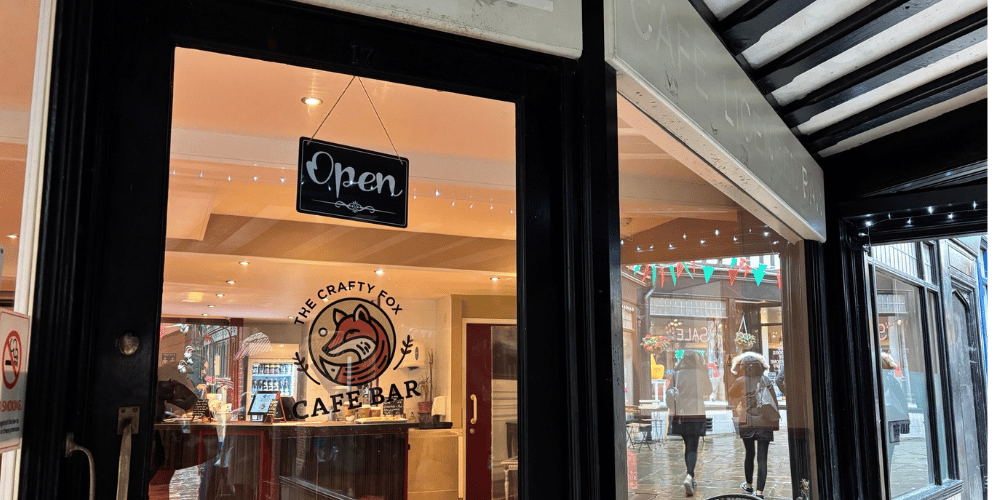 The Crafty Fox Cafe Bar in Ipswich, Suffolk - All About Ipswich