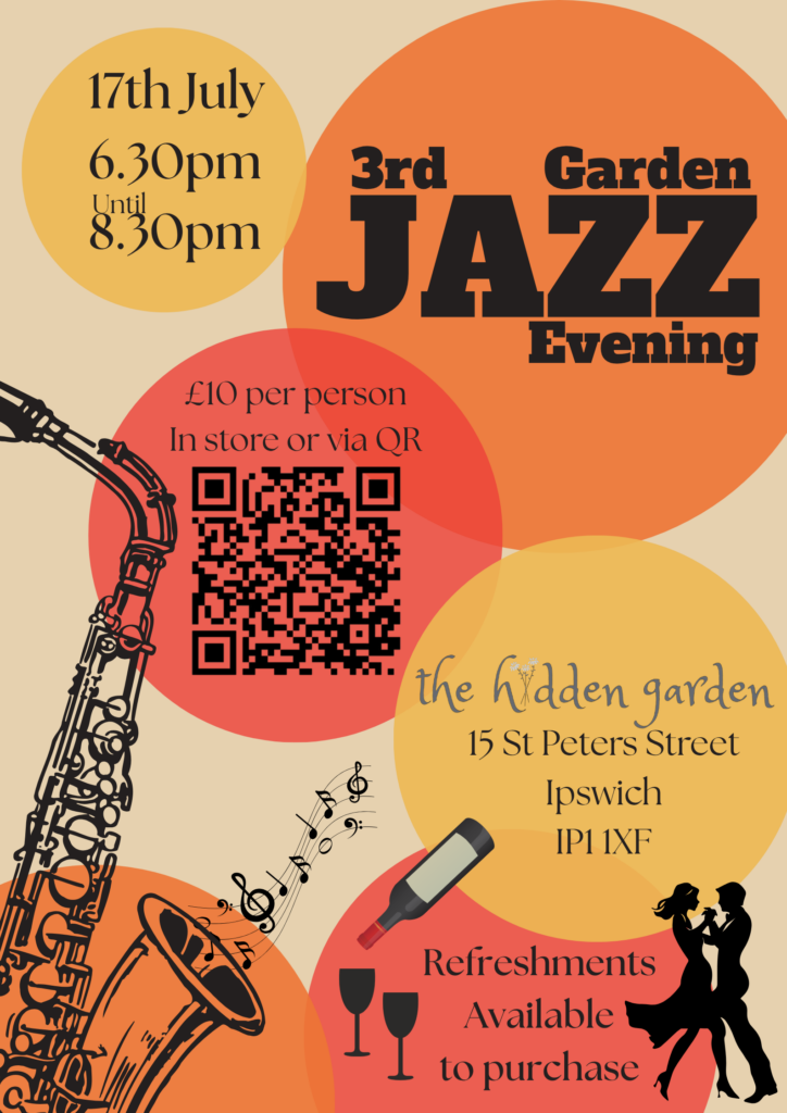 Jazz In The Garden - All About Ipswich